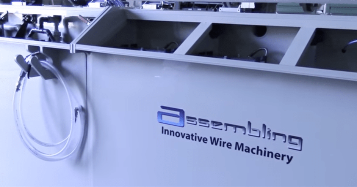 Customizable patented system for the in-line cleaning of wire | expometals