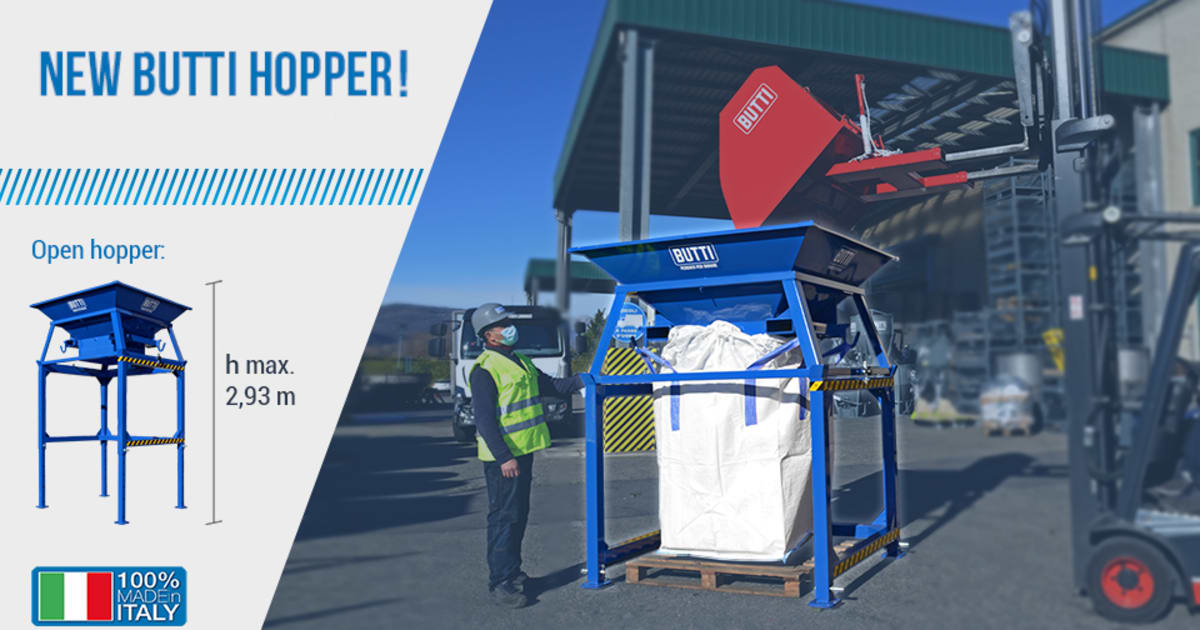 Introducing the new Butti steel Big-Bag hopper: sturdier than ever ...