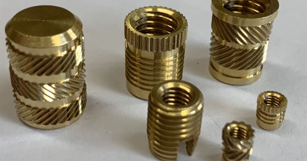 Inserts for thermoplastic and thermosetting materials | expometals