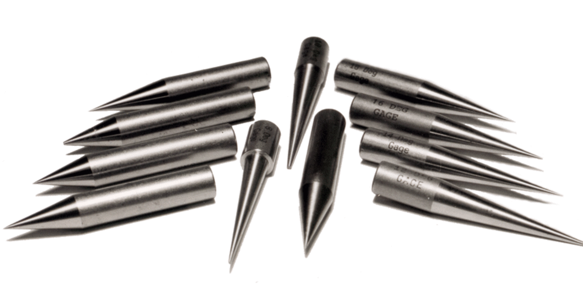 Angle plug gages for approach angles check | expometals