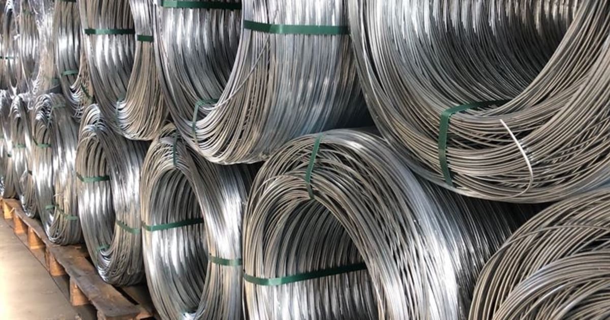 Filo metallico zincato classe D e classe A | expometals