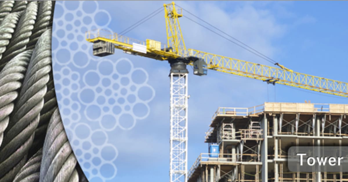 Steel wire ropes for tower cranes | expometals