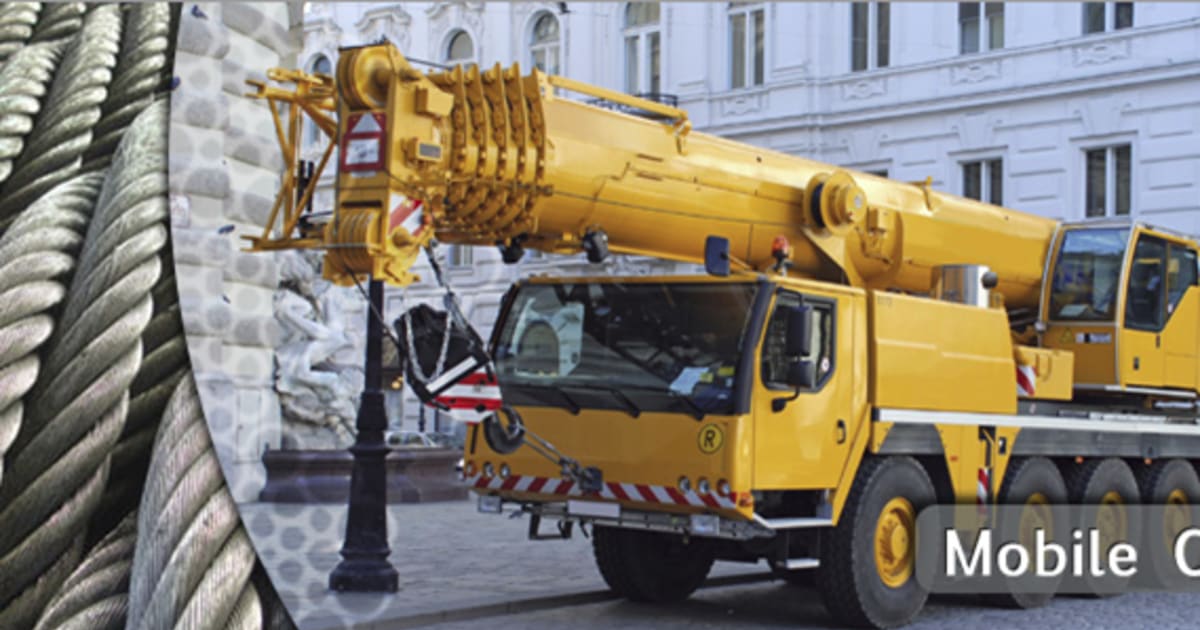 Steel wire ropes for mobile cranes | expometals