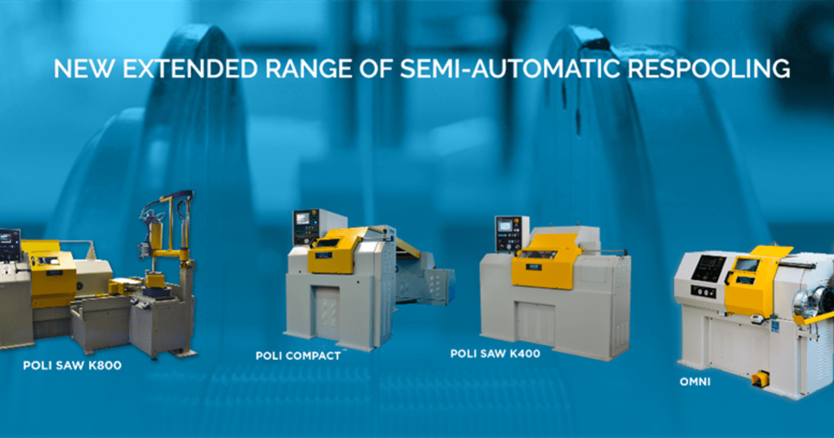 POLI, eine wachsende Familie von Umspulmaschinen | expometals