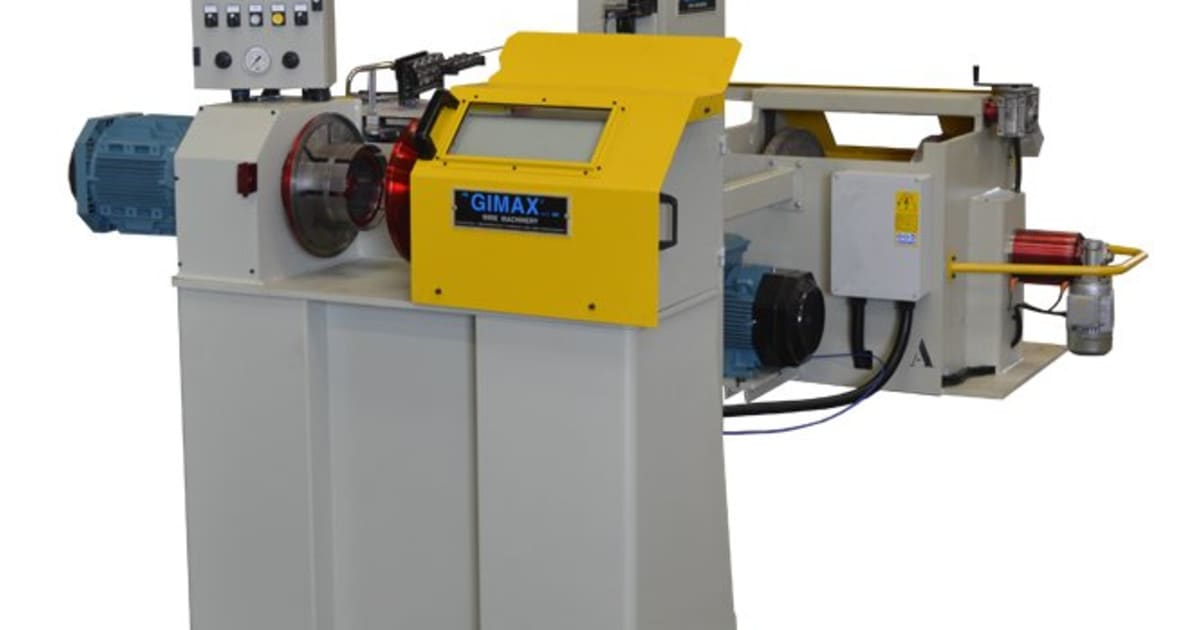 Compact wire respooling machine | expometals