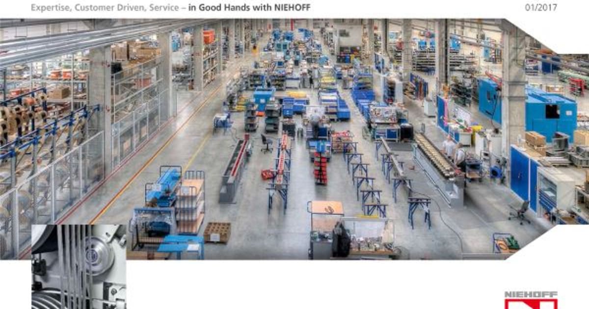 The NIEHOFF Magazine 1/2017 is out now | expometals