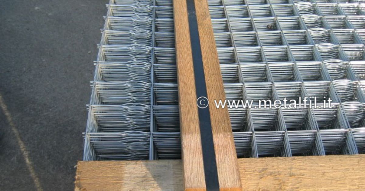 Grillage galvanisé pour chapes | expometals