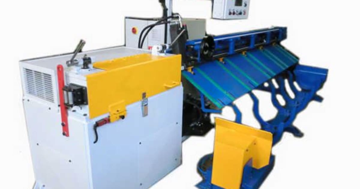 Straightening machine with rotary plug and hydraulic cutting – RT ...