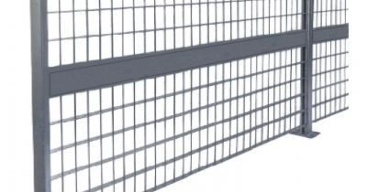 Steel grating fences for construction and industry | expometals