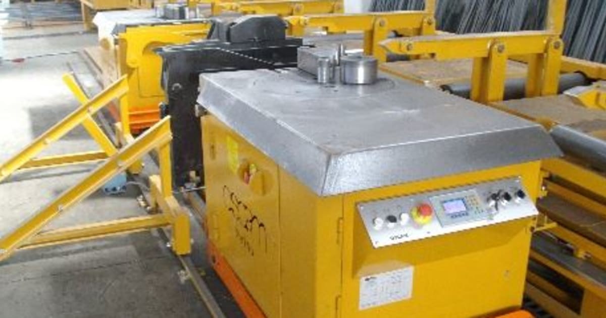 Robot de doblado para barras para hormigón armado | expometals