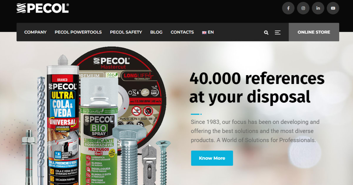 PECOL Sistemas de Fixação, SA in Águeda - Portugal | expometals