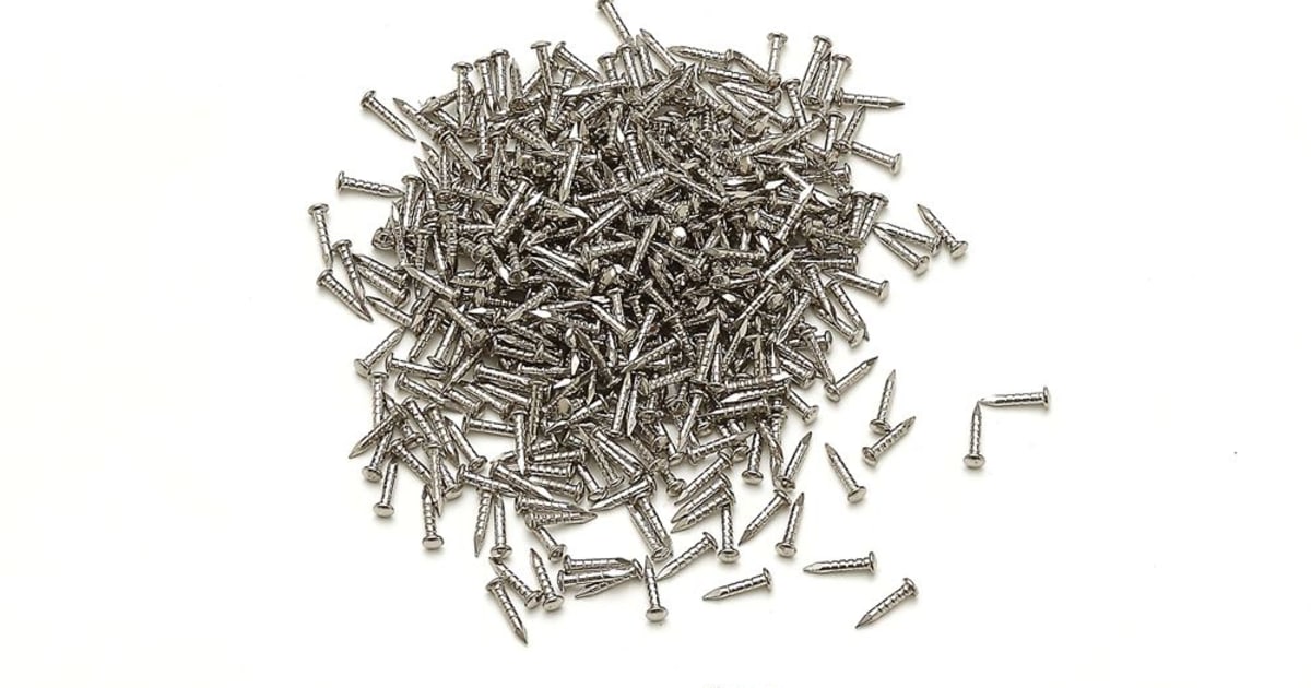 Nickel-plated domed nails | expometals
