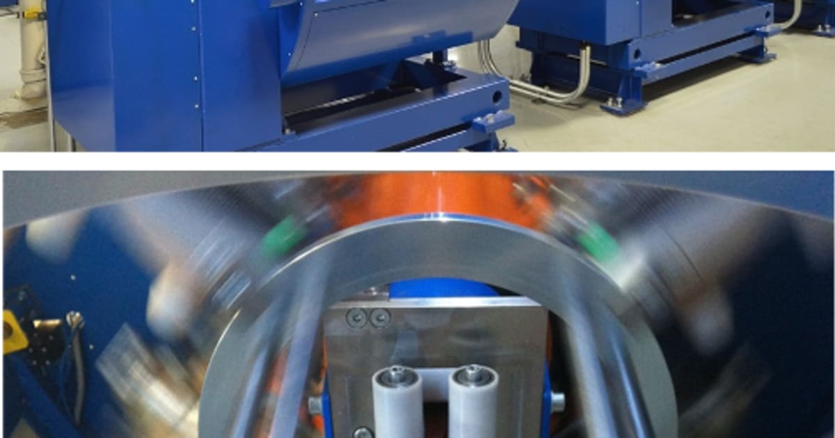 Taping machine for rectangular and round cables | expometals