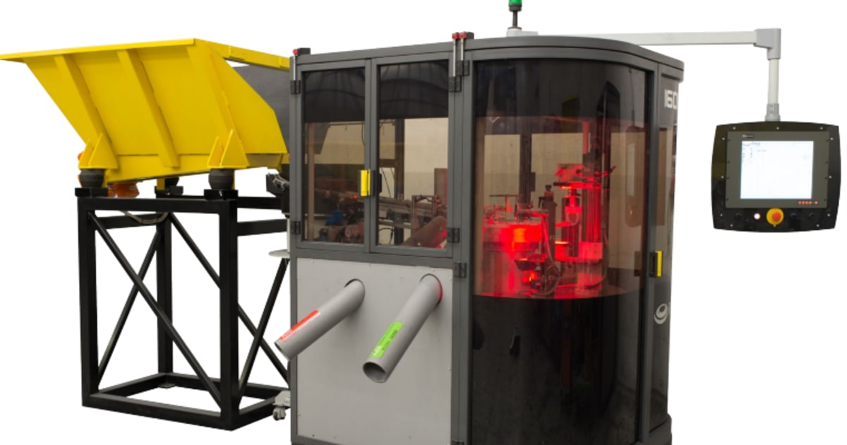 High precision inspection system for nuts and washers (M4 - M20 ...