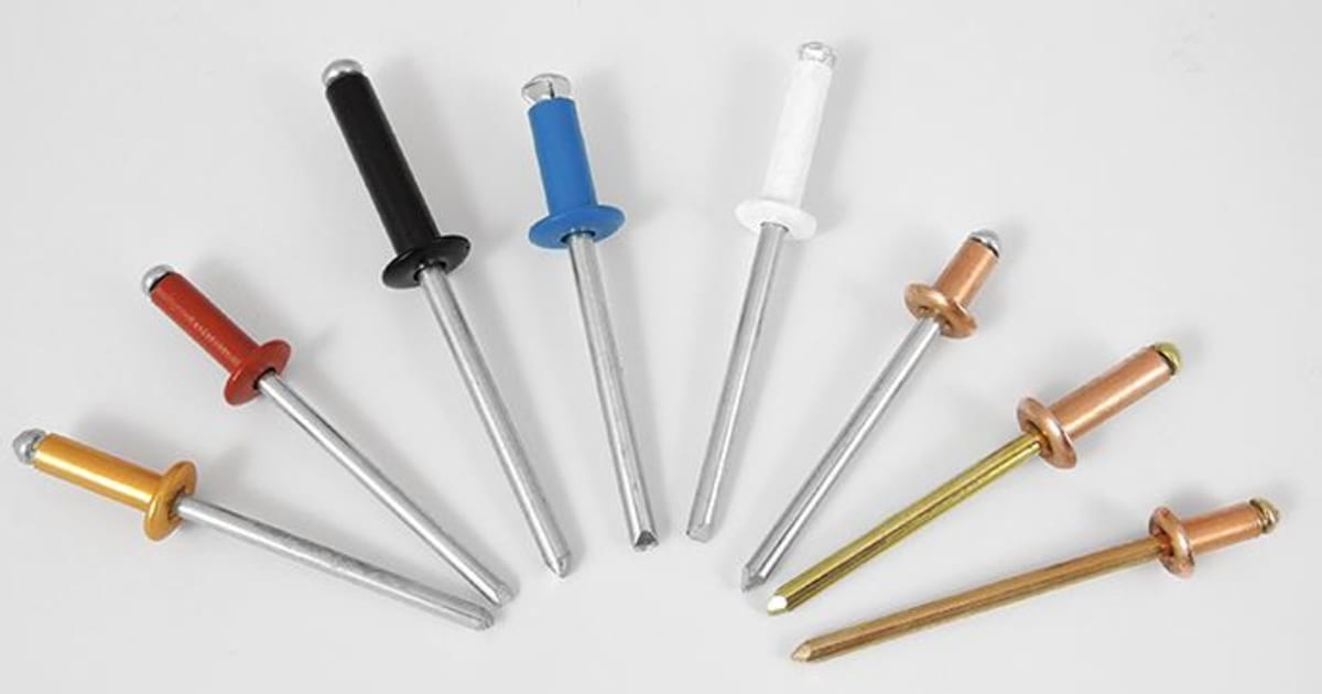 50 shades of Rivit: blind rivets in the RAL scale | expometals