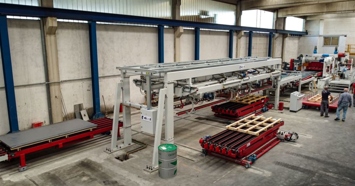 Standard and thin metal sheet stacking lines | expometals