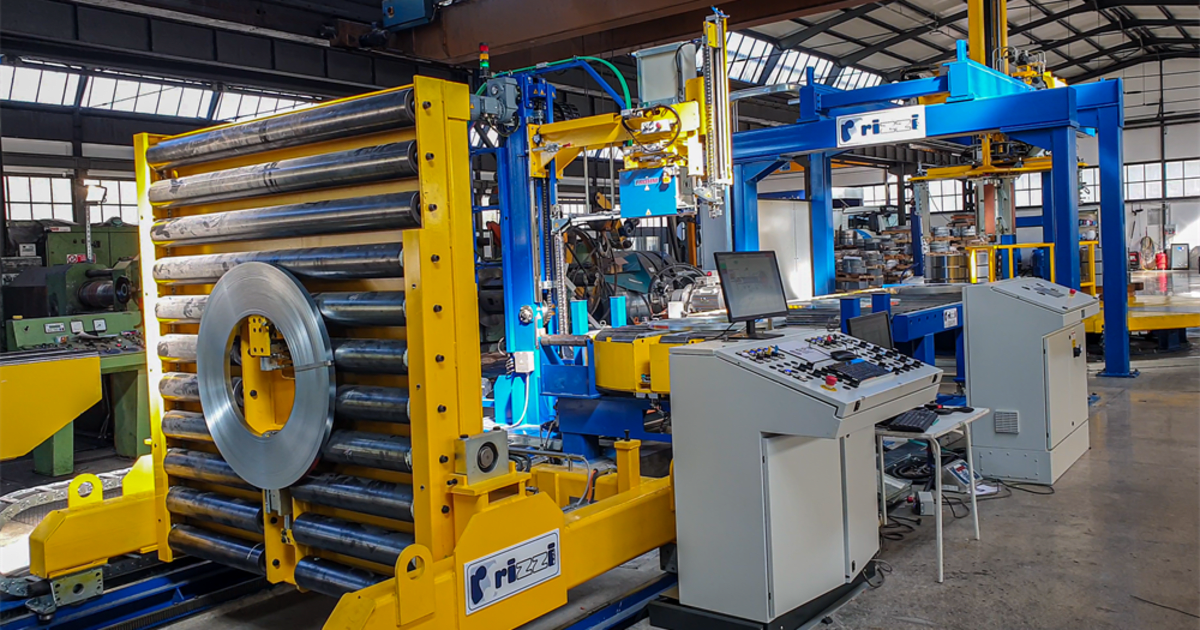 Metal strip packaging and stacking lines | expometals