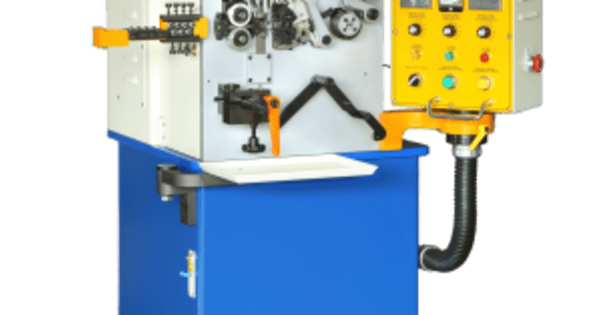 Garter spring machine - processing wire from Ø 0.18mm to Ø 1.6mm ...