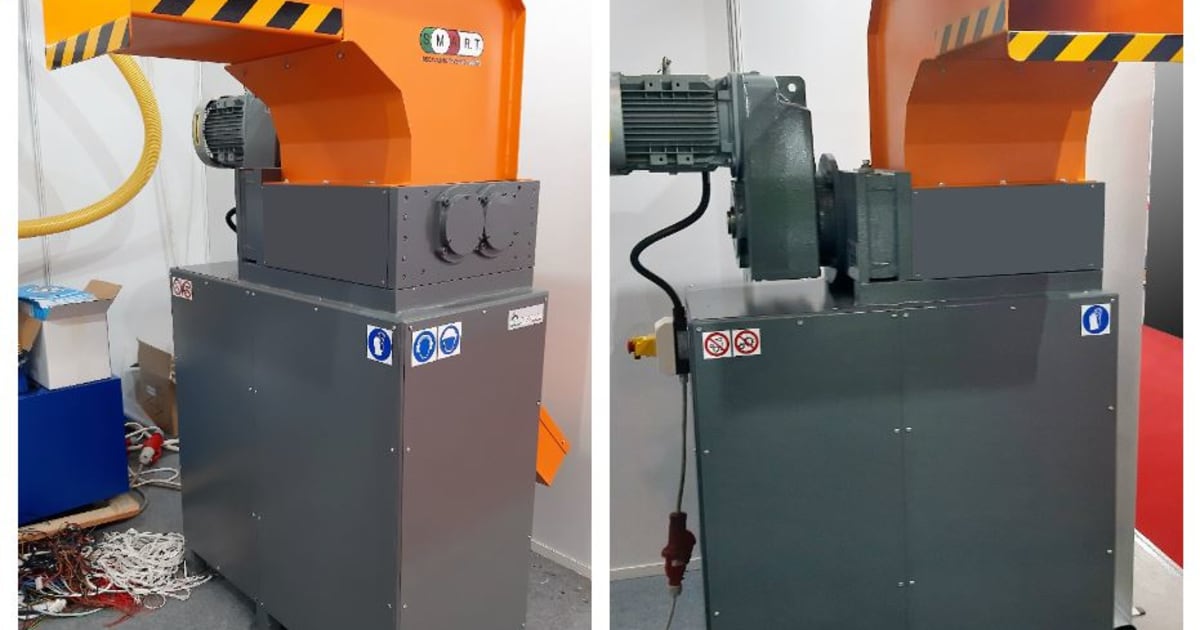 Two shafts shredders for metal chips and swarf | expometals