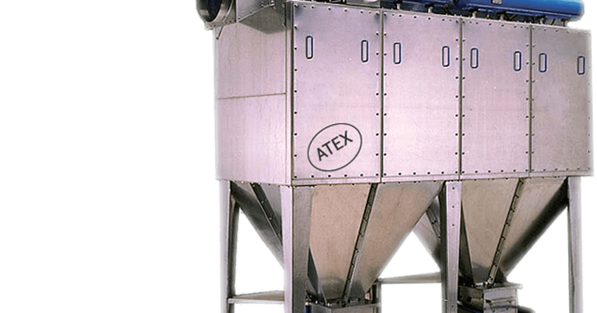 Industrial dedusting plants for explosive dusts Atex FMKZ25 and FKZ25 ...