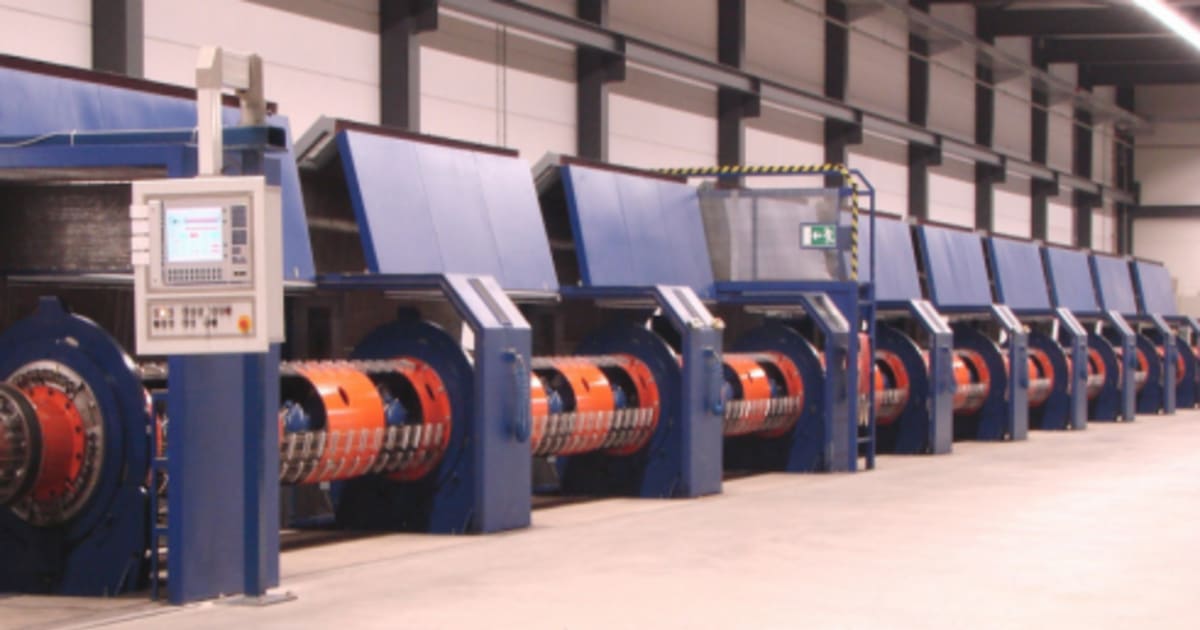 Tubular stranders for Al and Cu conductors, steel strands and ropes ...