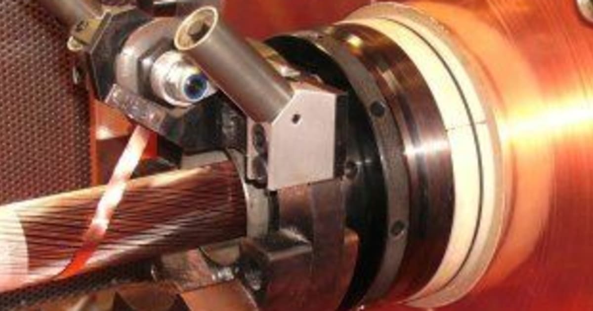 Concentric tapers for cables screening and taping | expometals