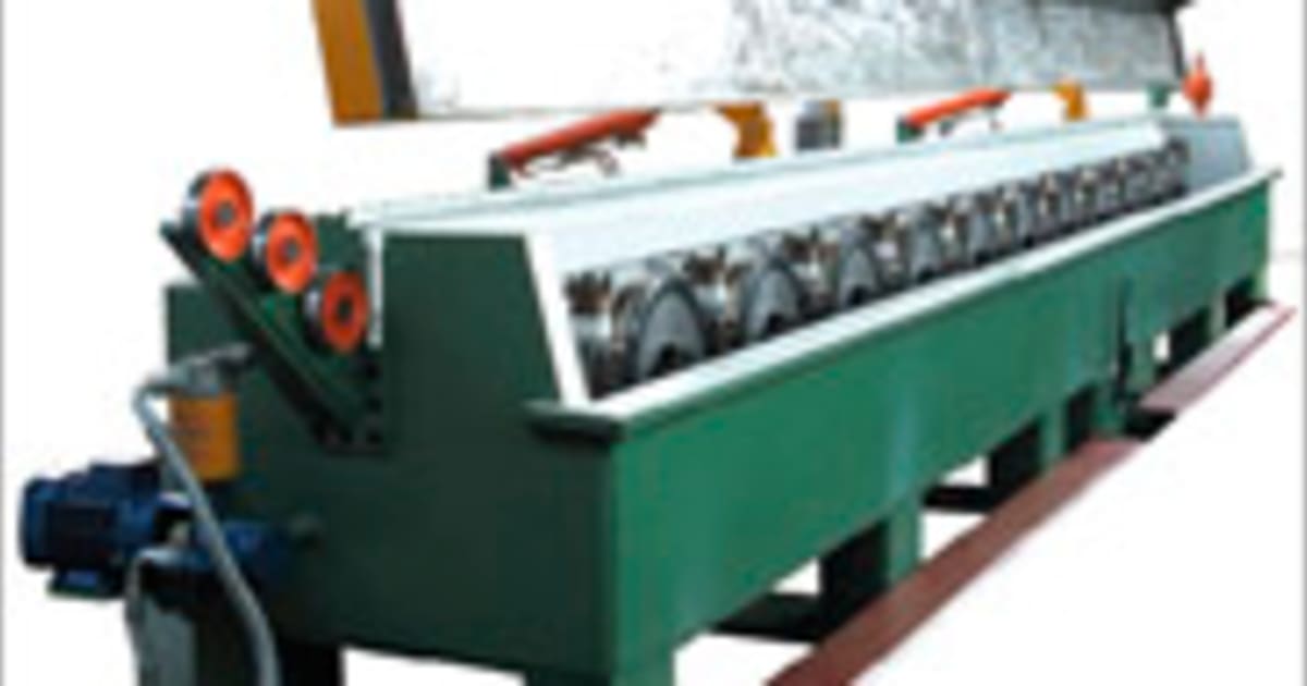 Linea di trafilatura per vergella di rame, alluminio e leghe di ...