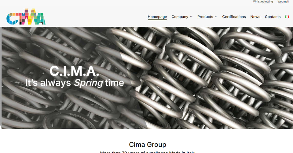 CIMA Group in Busnago (MI) - Italy | expometals