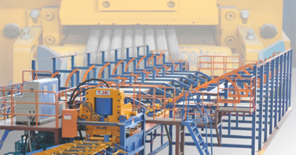 Rebar shearing line | expometals