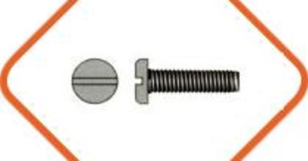 Slotted cheese head screws | expometals