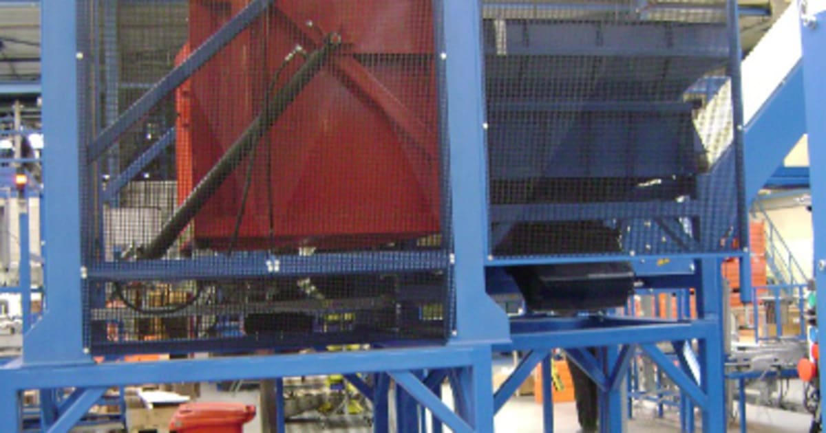 Tip units to tip bulk containers into storage hopper | expometals