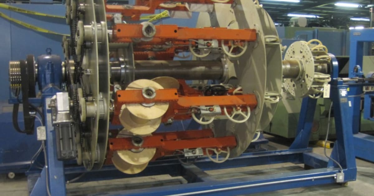 Planetary cablers and cable taping machines in inventory | expometals