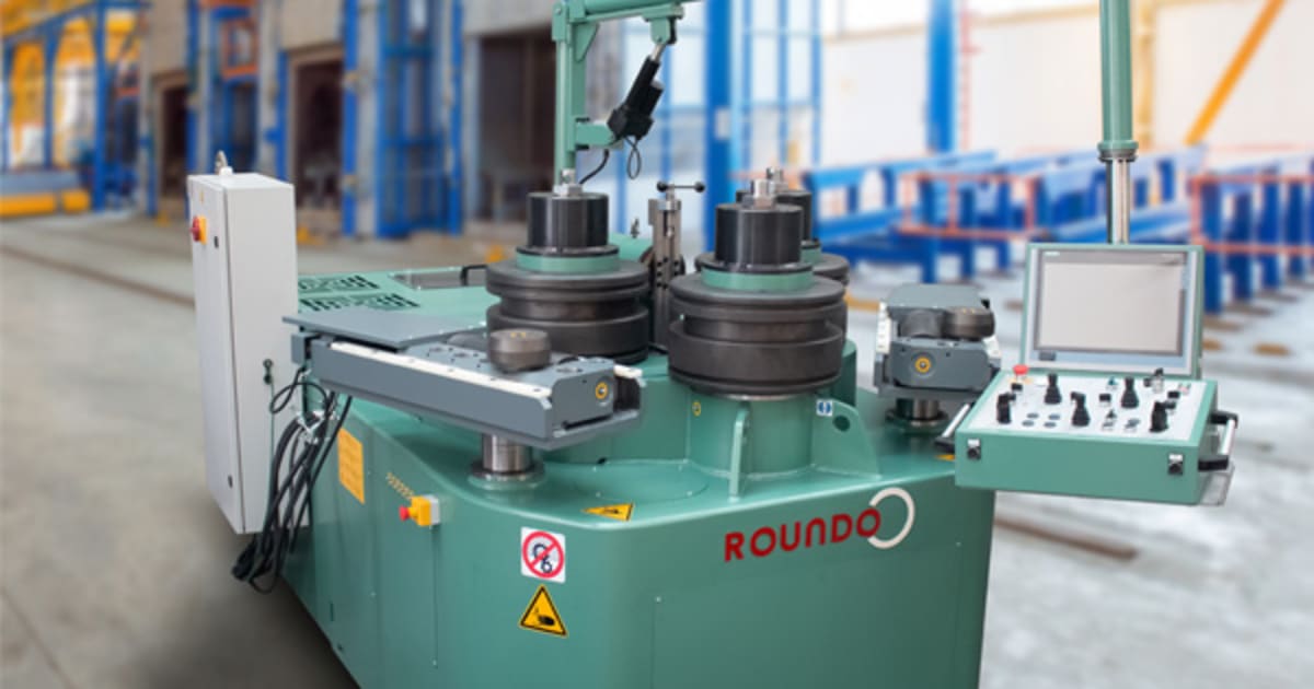 Tube, profile, and beam CNC angle roll bending machines | expometals