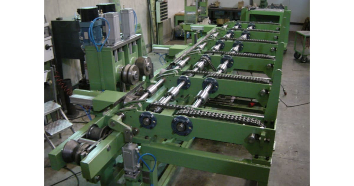 Steel bar loading and unloading benches | expometals