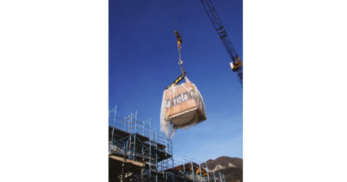 Safety net for crane forks | expometals