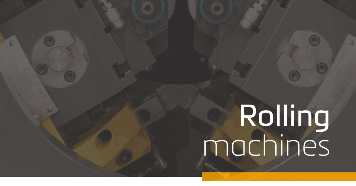 2-dies thread rolling machine for fasteners - REGG Rolling | expometals