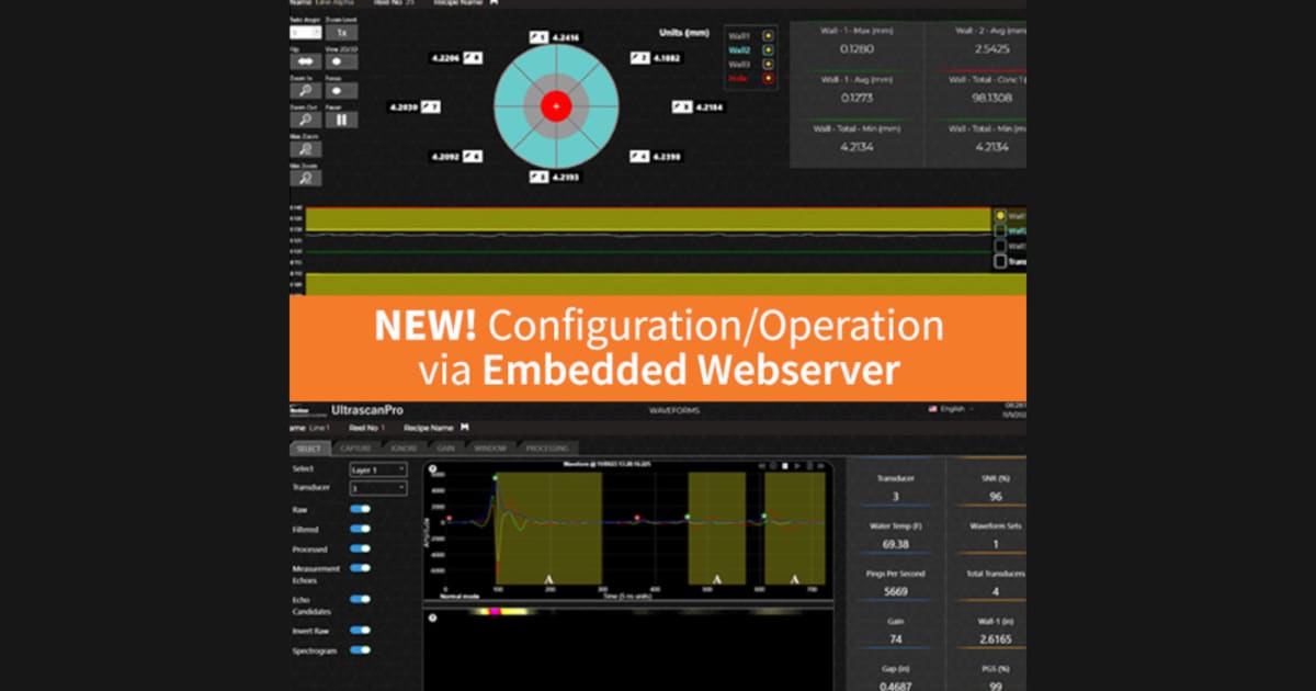 New WebServer for Nordson Ultrascan DSP Pro | expometals