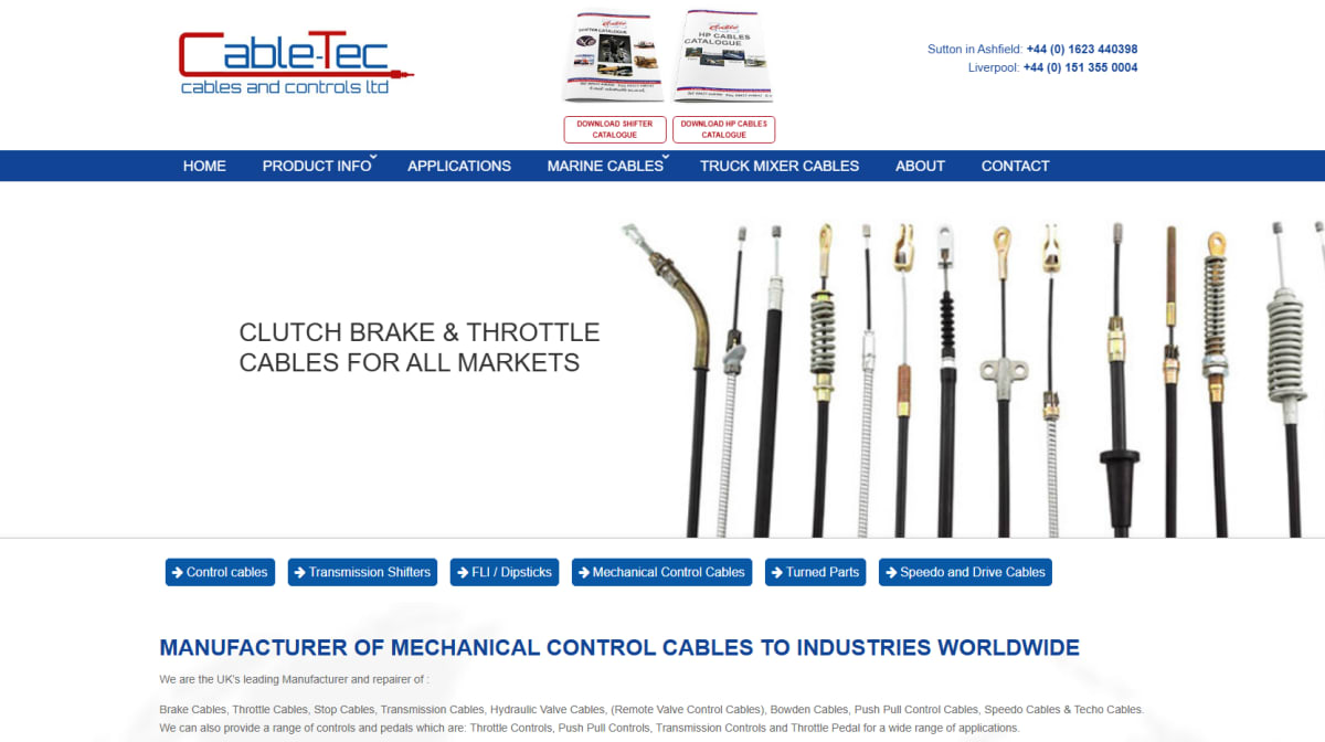 Cable-Tec à Sutton-in-Ashfield (Nottinghamshire) - Royaume-Uni | expometals