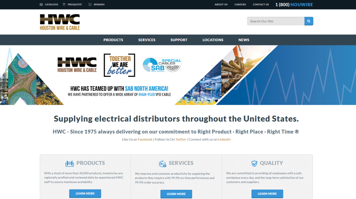 Houston Wire & Cable Company in Houston (Harris County) - United States ...