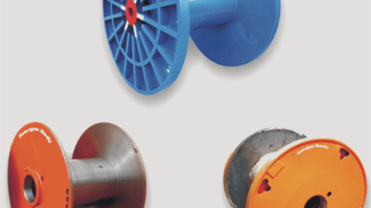 Enhanced metal flange process reels for cable, wire and rope | expometals