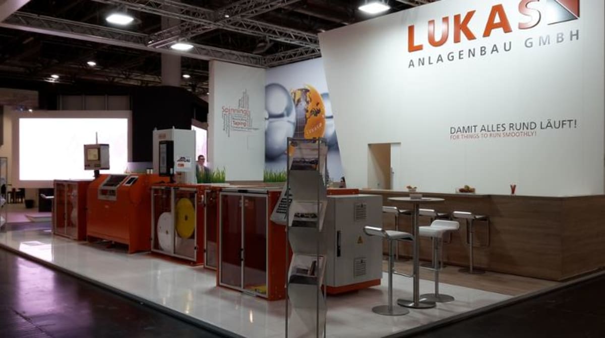 You can now test the horizontal taping line you viewed at wire 2018 ...