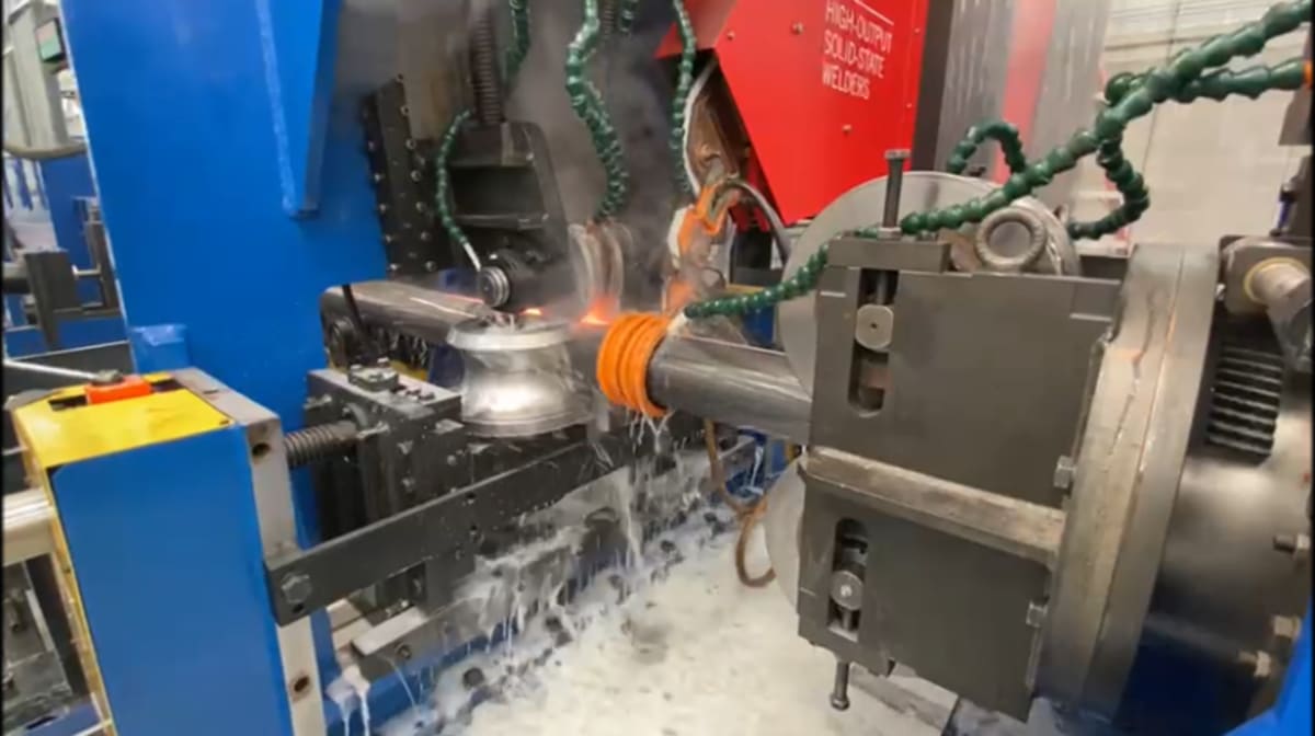 Components and accessories for stainless steel tube welding lines ...
