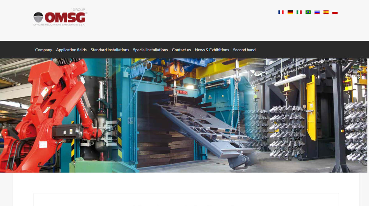 OMSG Officine Meccaniche San Giorgio Spa en Villa Cortese (MI) - Italia ...