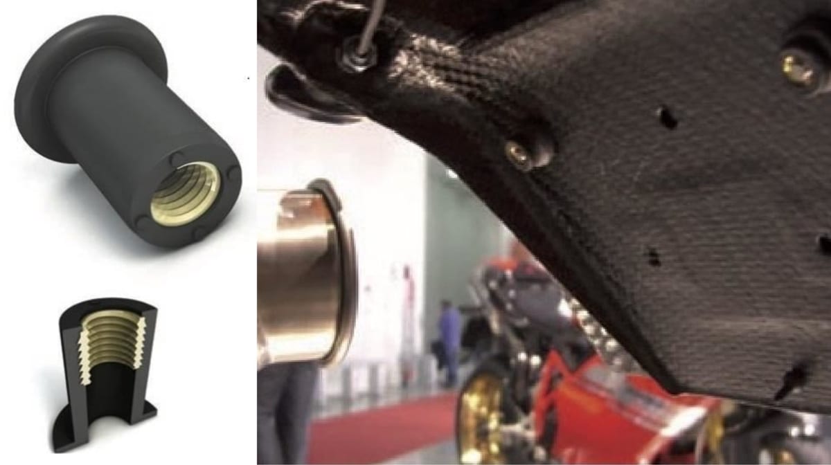 PSM Celada Fasteners: rivetto filettato in neoprene | expometals