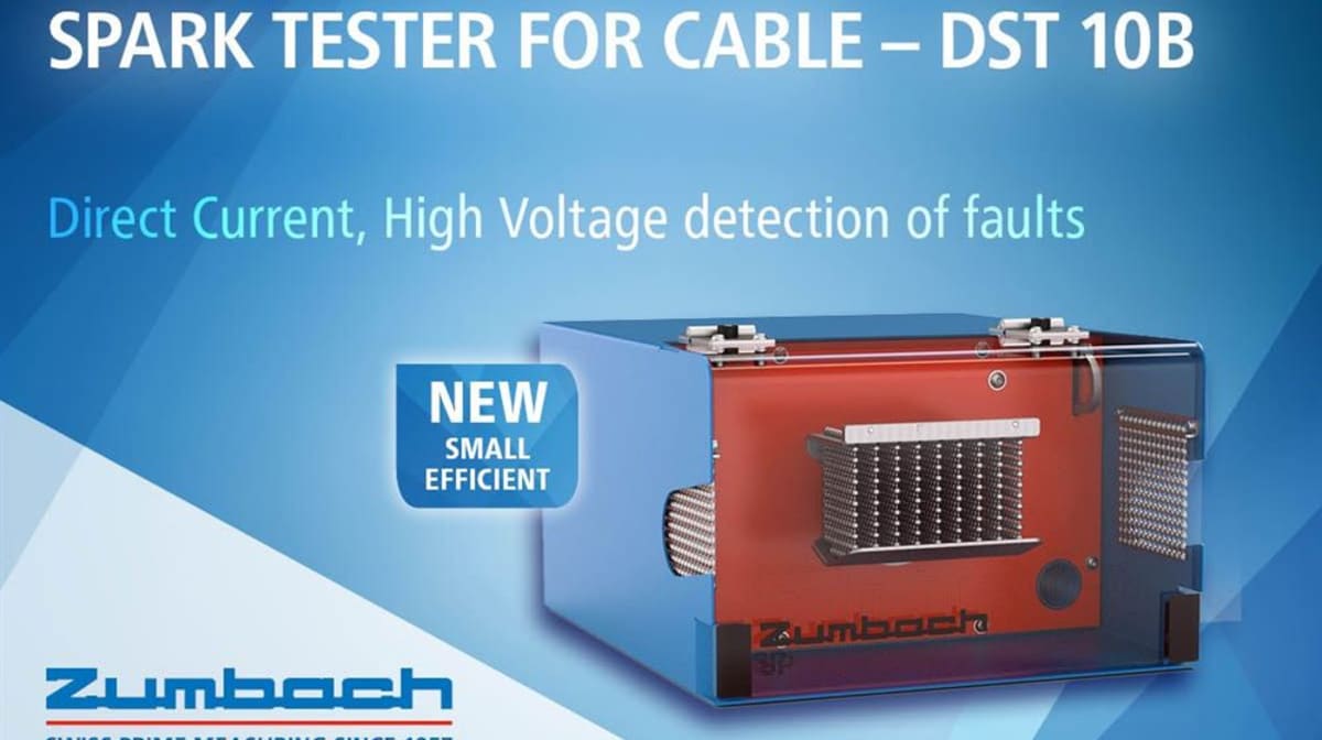 ZUMBACH to present a new Spark Tester for cable fault detection ...