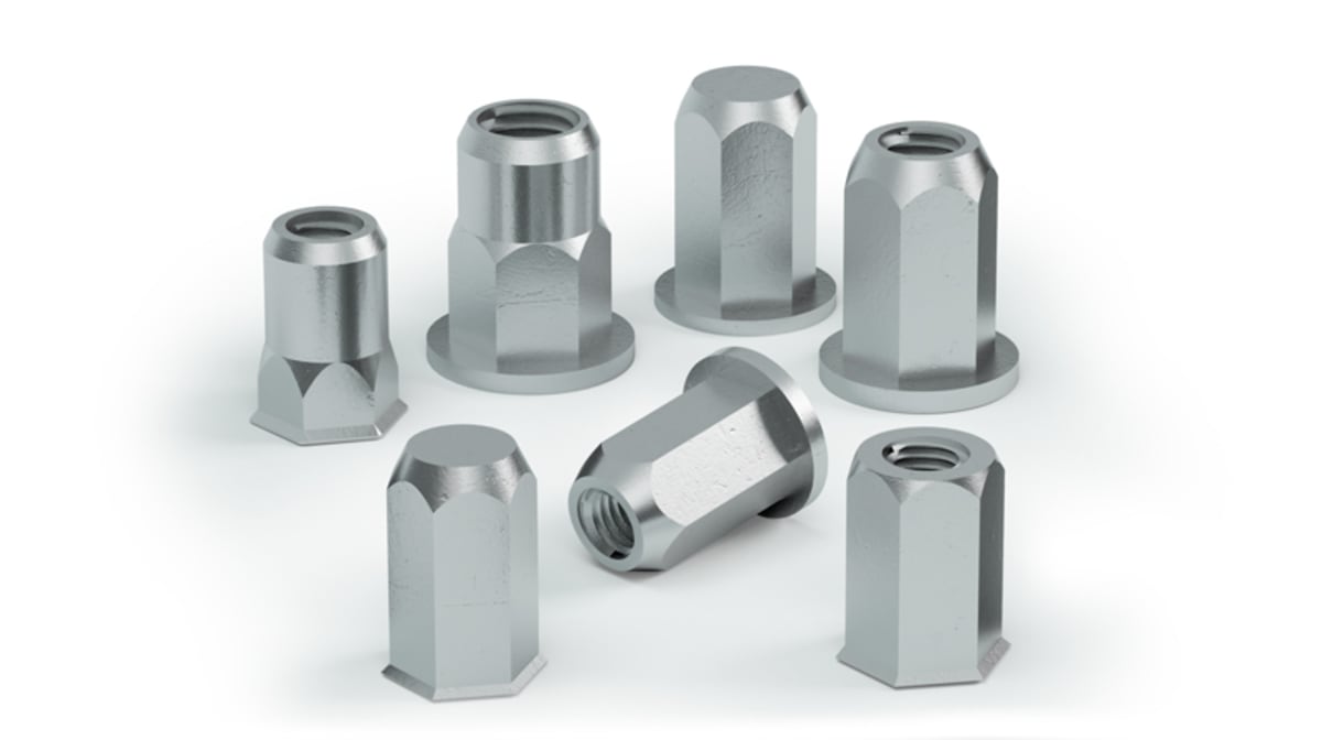 Hexagonal threaded inserts | expometals