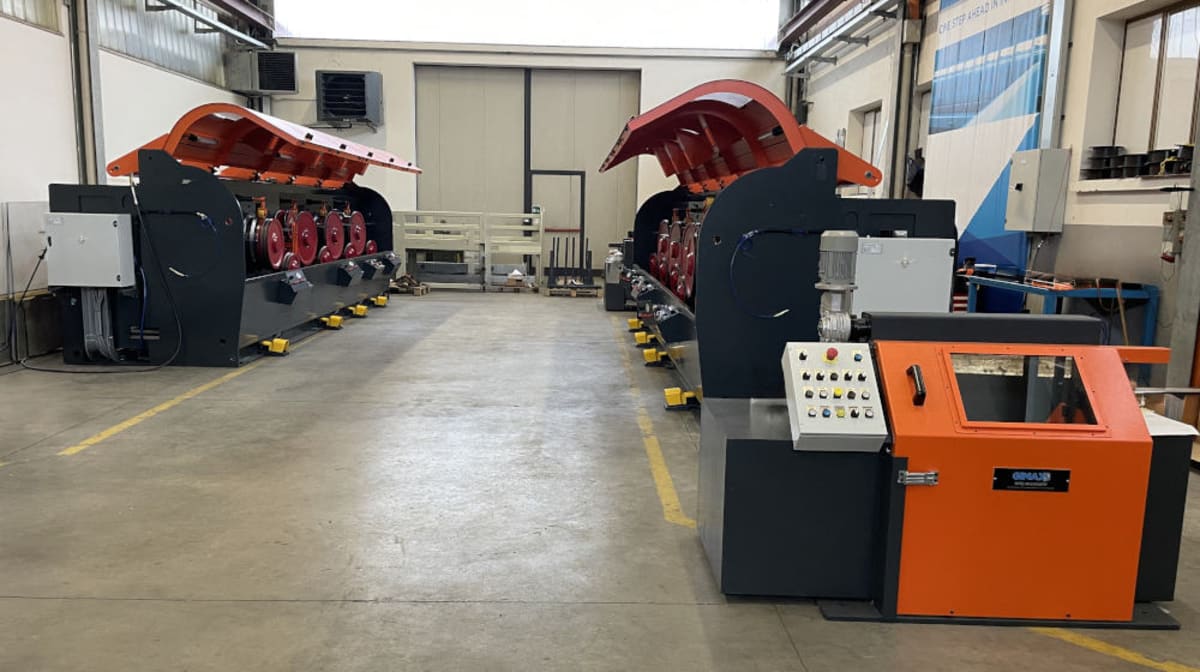 Gimax manufactures Wire Drawing Benches | expometals