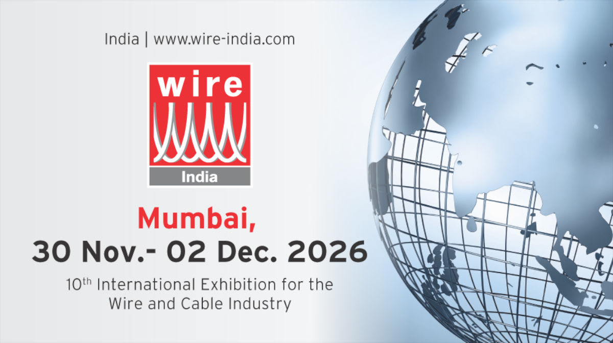 wire India 2026 - Metal Wire & Cable Industry Trade Fair in Mumbai ...