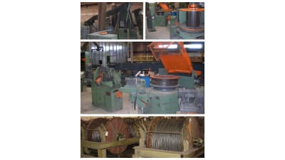 CF Machinery presenta: impianto di trafilatura e nervatura usato per filo Ø14,0mm. | expometals