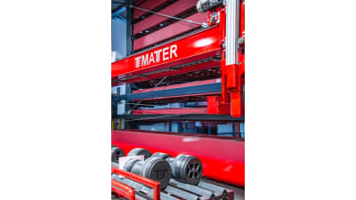 Automatic warehouse for dies storage | expometals